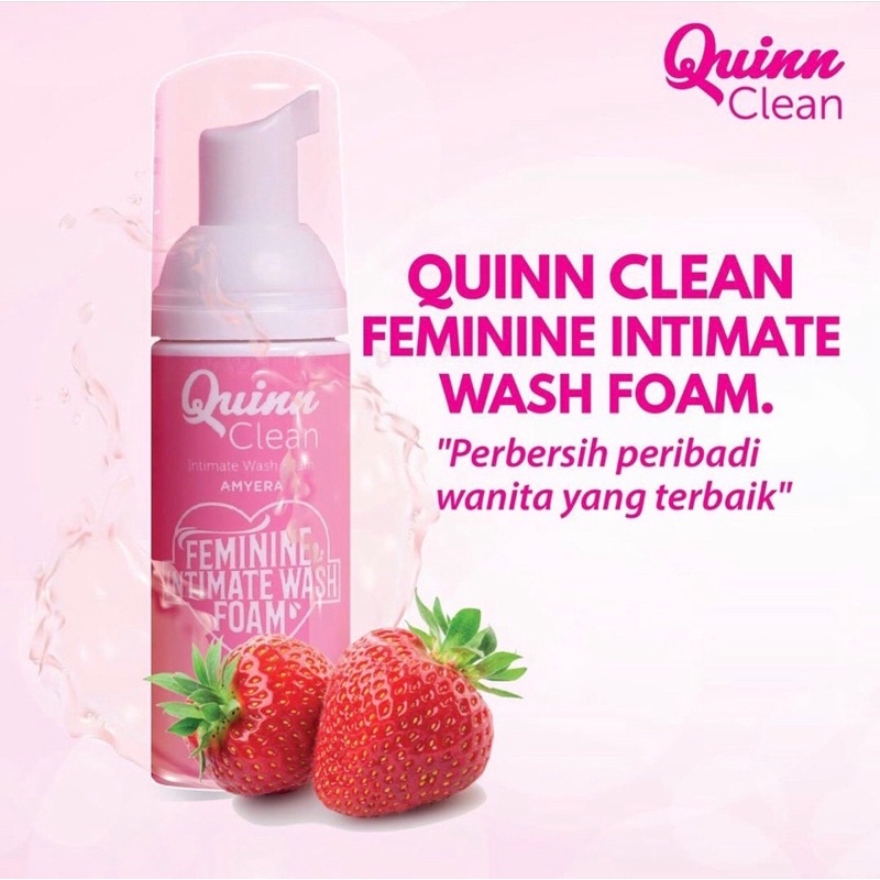 [COMBO PROMOTION READY STOCK] QUINN CLEAN (FEMININE WASH) WANGIAN ...