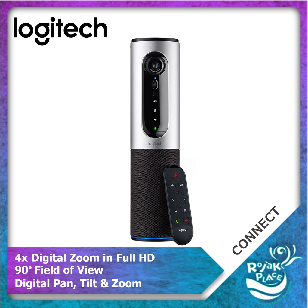 Logitech ConferenceCam Connect Full HD 1080p Portable Conference Camera ...