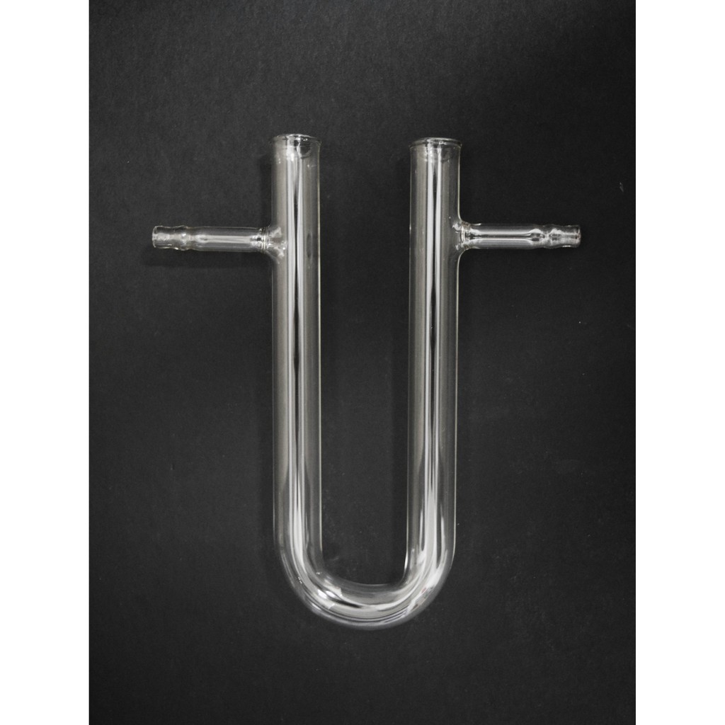 READY STOCK Drying Tube U shape with side tube glass lab useWholesaler ...