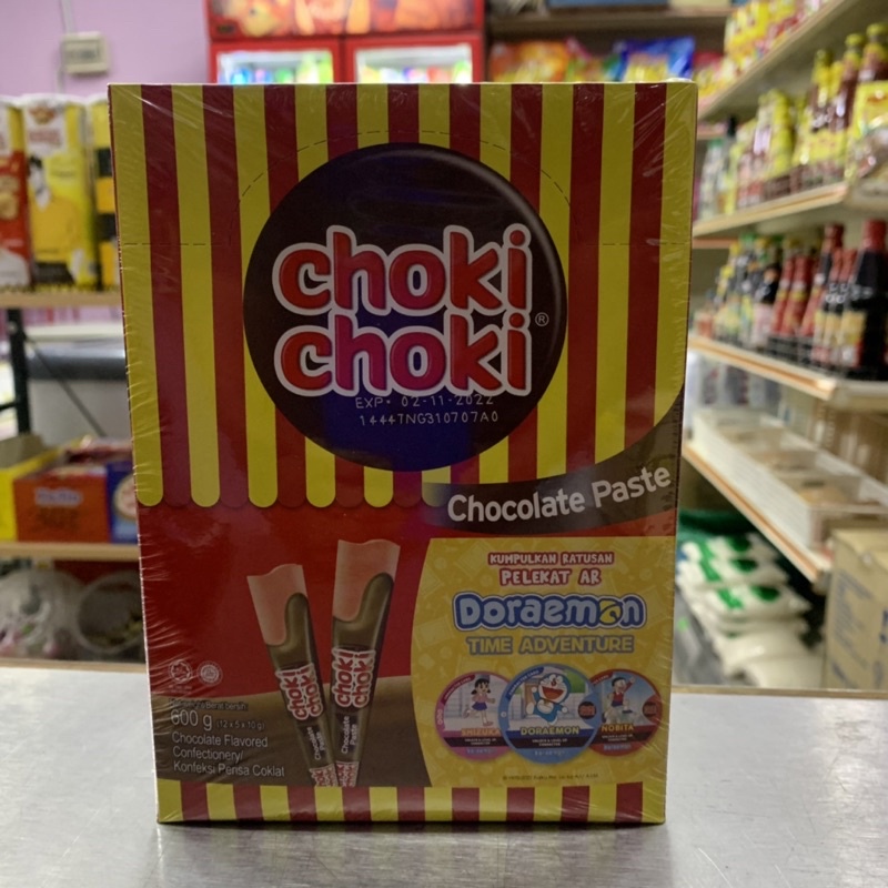 Choki Choki Chocolate / Milk Stick 60 Sticks Chokichoki Cashew Coklat ...