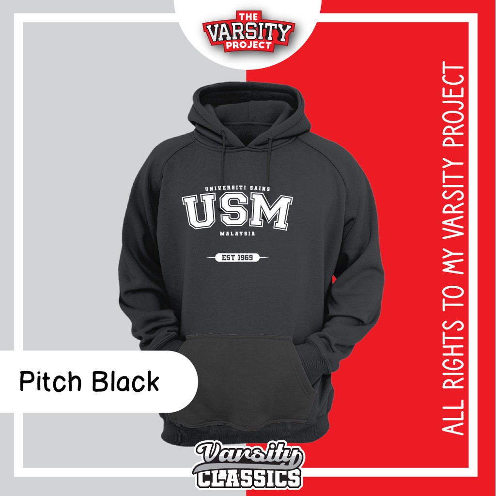 USM (Universiti Sains Malaysia) - Classic Varsity Premium Hoodie | My ...