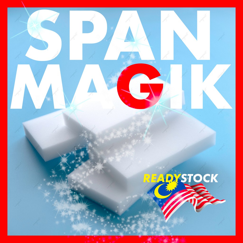 Nano Magic Sponge Magic Span Eraser Melamine Foam Cleaner Tools Viral ...