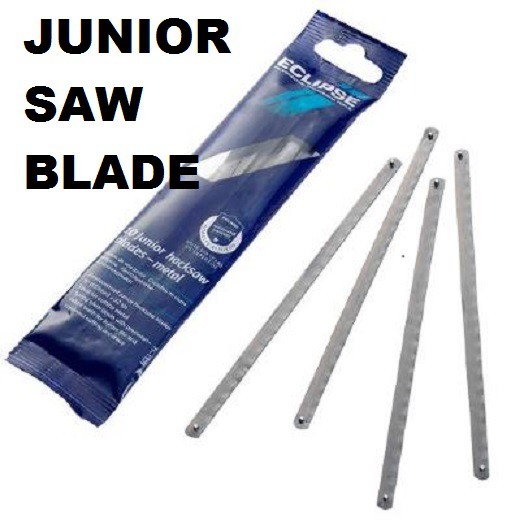 10PCS 6" 15CM ECLIPSE UK UNIVERSAL HEAVY DUTY JUNIOR HACKSAW BLADE ...