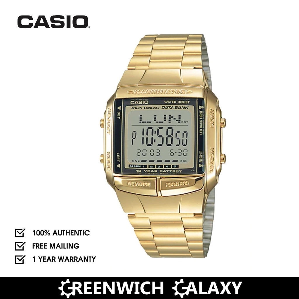 Casio Data Bank Digital Watch Db 360g 9a Shopee Malaysia