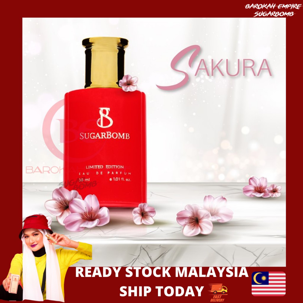 Sugarbomb 💯 Original SAKURA SCARLET EDITION EDP 30 ML Perfume For Her ...