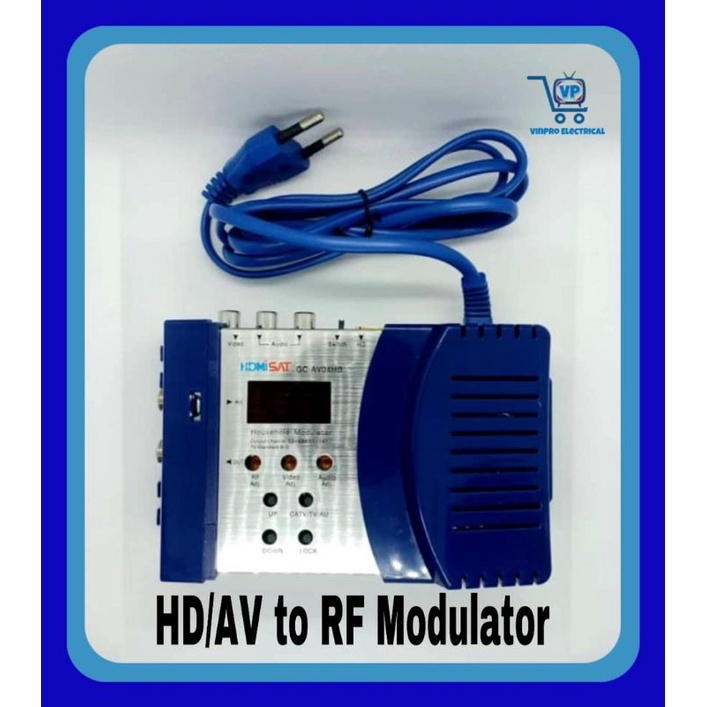HDMI SAT RF Modulator (Av to RF) | Shopee Malaysia