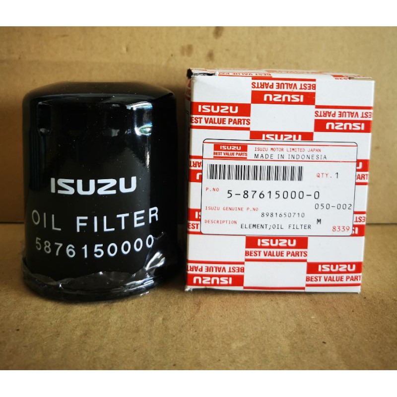 Isuzu Dmax ( RT50 ) Vcross Oil Filter ( Original ) 5876150000 | Shopee ...