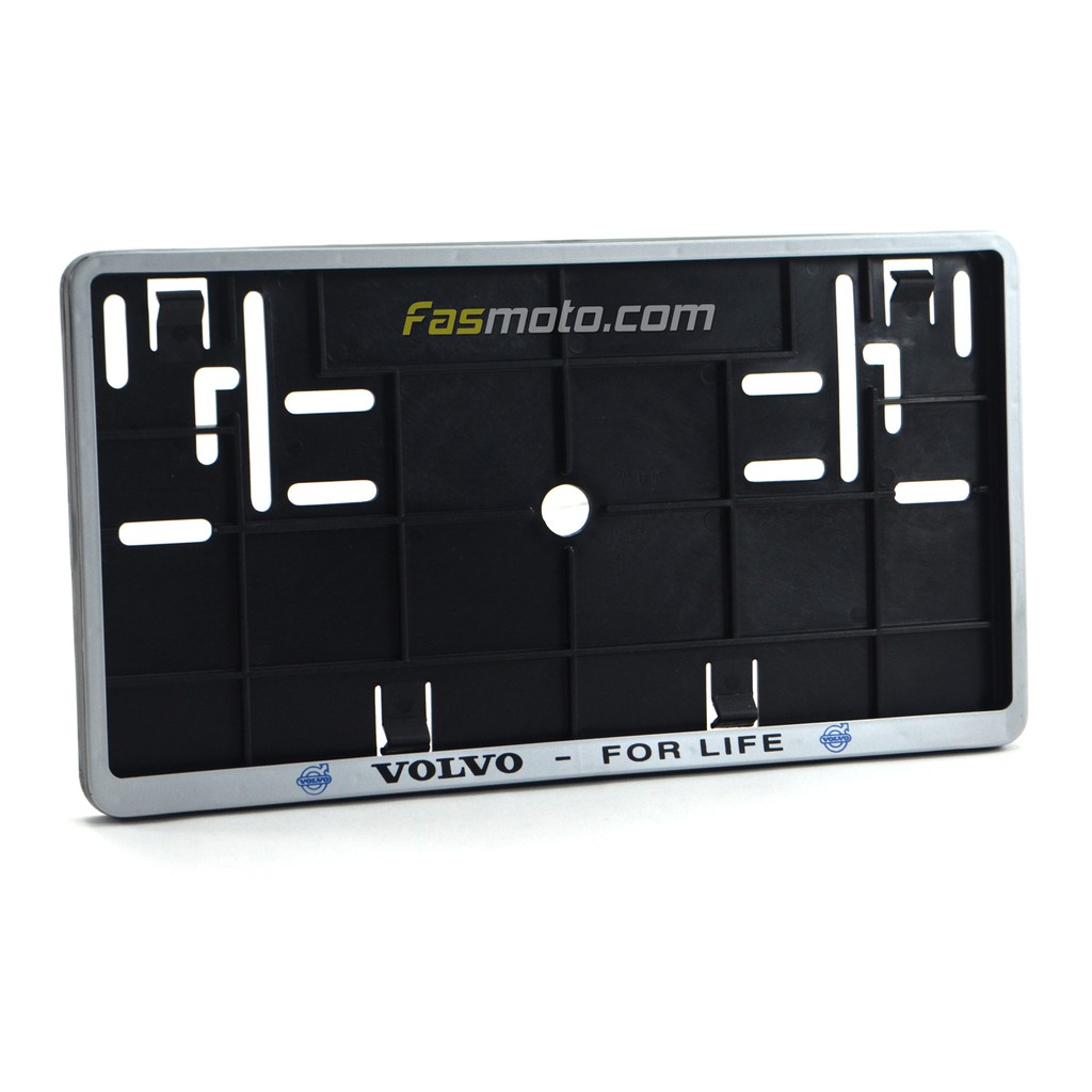 Volvo For Life Double Row 335mm Vehicle Registration License Plate ...