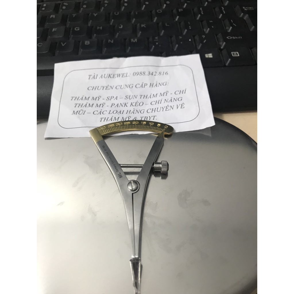 Vip curved 40mm eyelid measuring compass | Shopee Malaysia