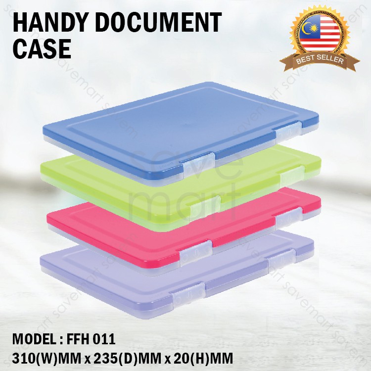 FELTON A4 Plastic Document Files Case Holder FFH 011 | Shopee Malaysia