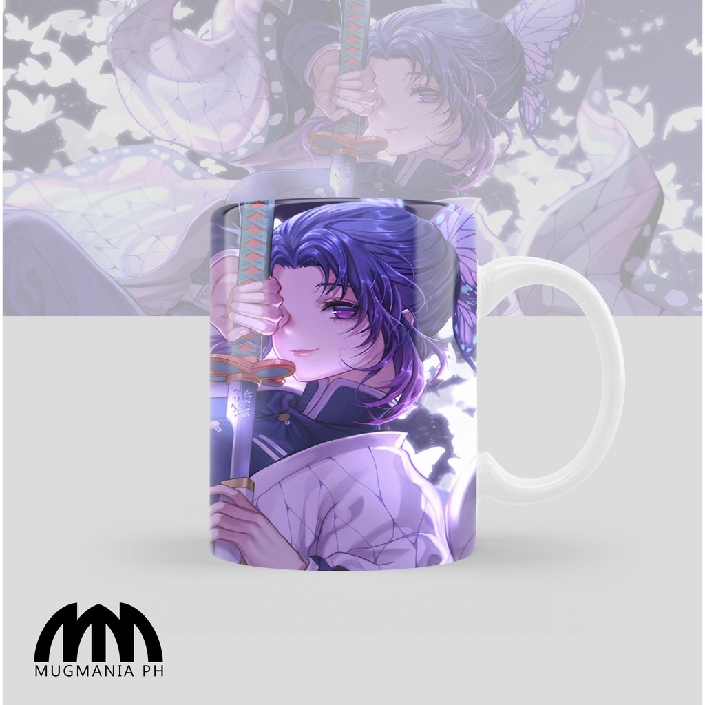 Anime Mugs - Mugmaniaph - Demon Slayer - Shinobu Kocho Mugs 11oz ...