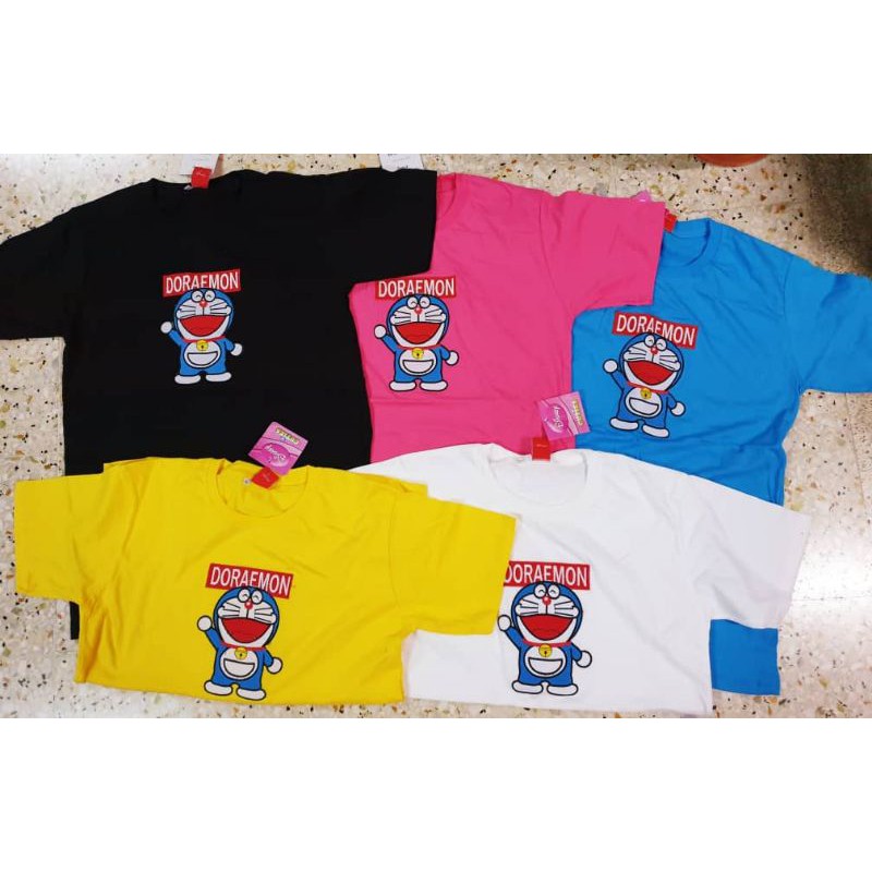 Doraemon Good Quality Disney Cotton T-Shirt | Shopee Malaysia