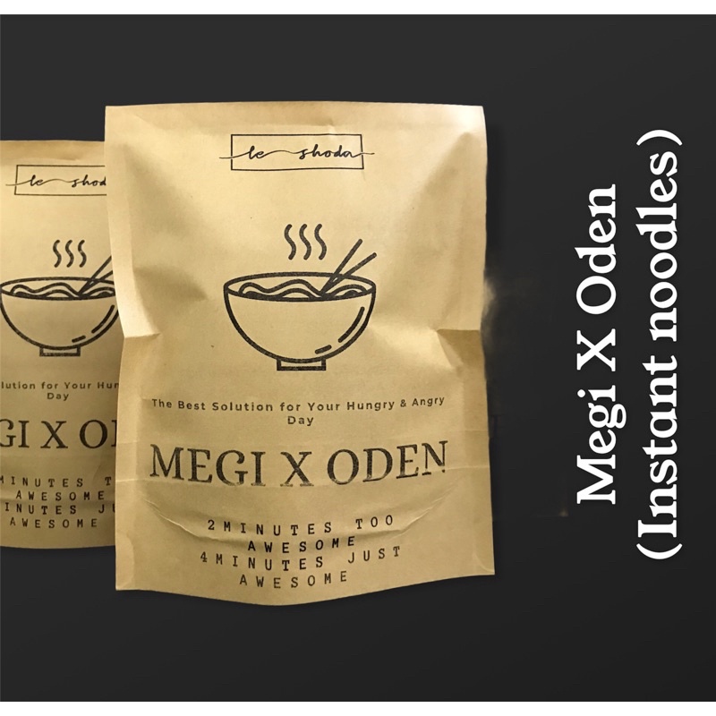 Leshoda's Spices : Megi X Oden (instant noodles/mee segera) | Shopee ...