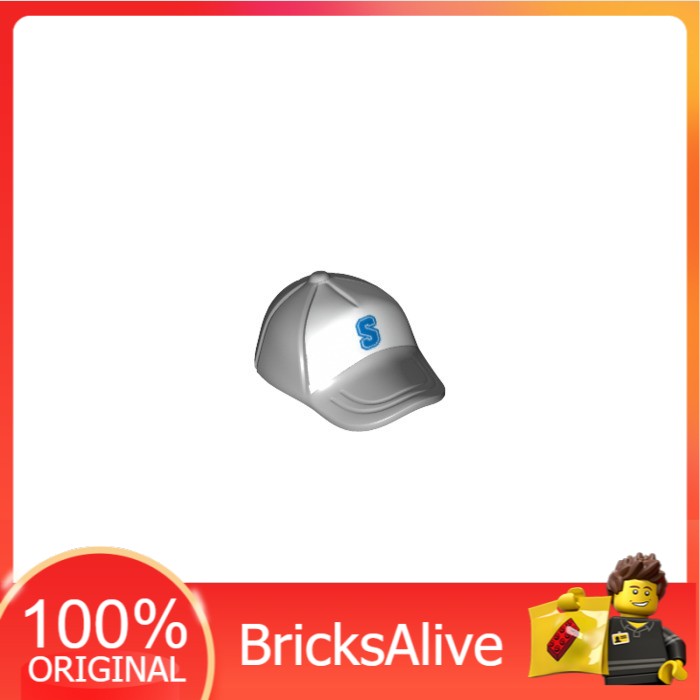 [BricksAlive] LEGO ACCESSORIES BRICK Minifigure Baseball Cap 13914 ...