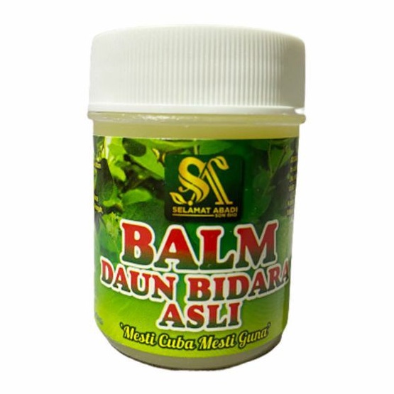 BALM DAUN BIDARA SAKIT URAT SARAF SAKIT KEPALA MIGRAIN RESDUNG SELESEMA ...