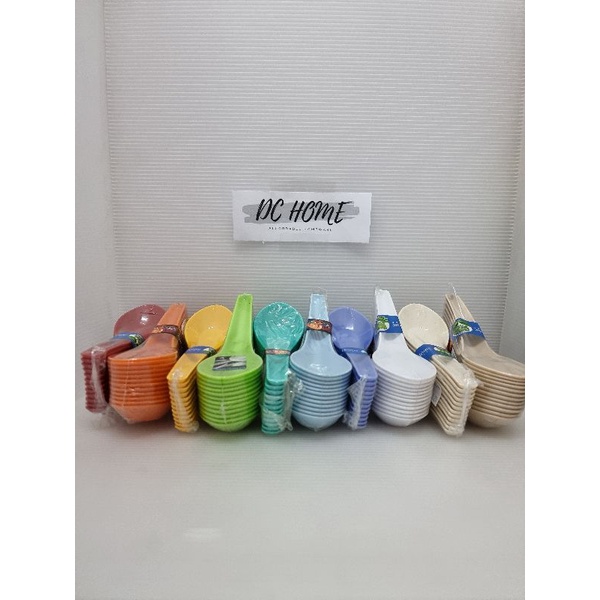 (12pcs) 4" Plastic Tea Spoon per pack 茶匙 小汤匙 Sudu Kecil Sudu Kopi Sudu ...