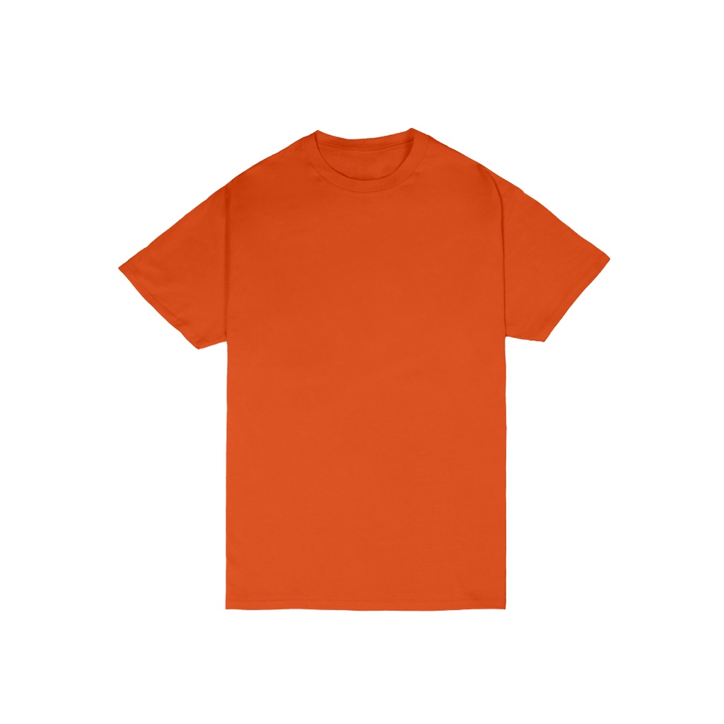 Polosbdg - T-Shirt Polos Short Basic Orange 24s | Shopee Malaysia