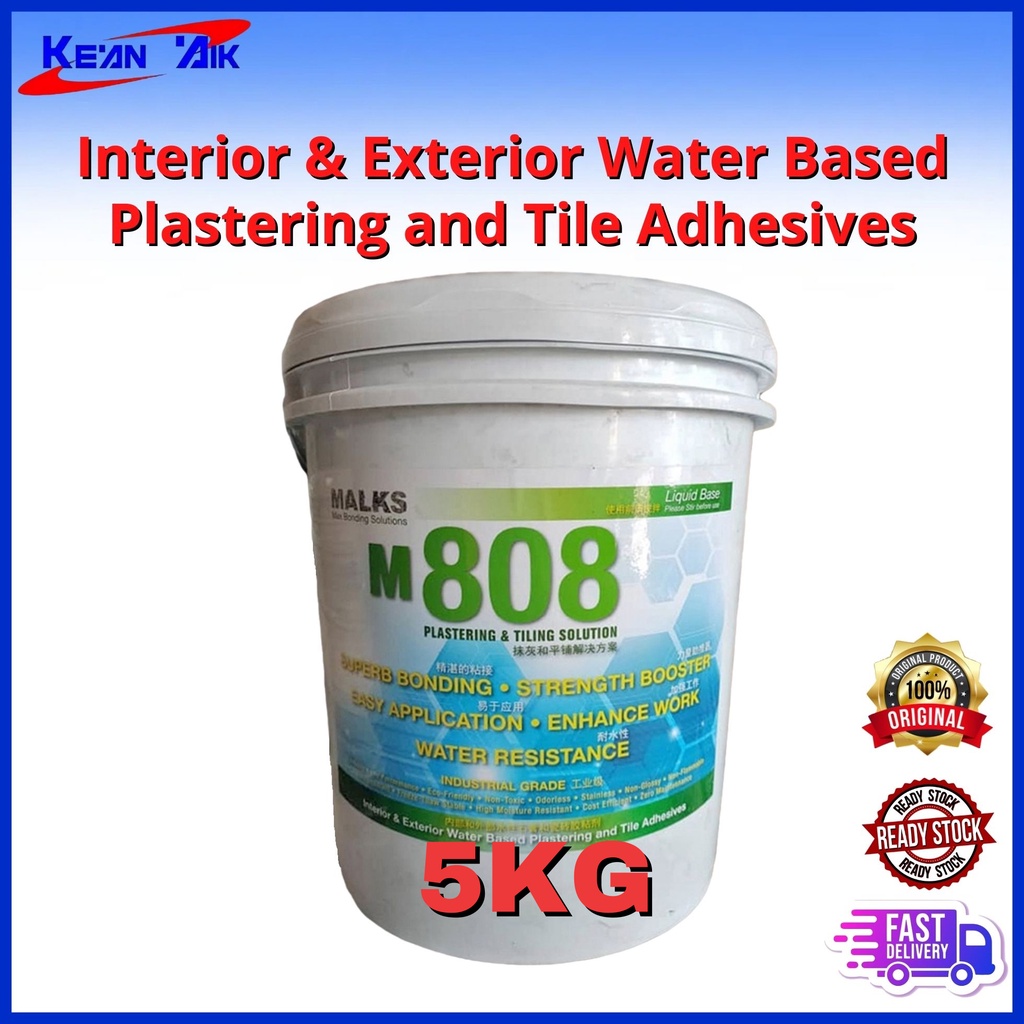MALKS M808 Interior & Exterior Water Based Plastering and Tile ...