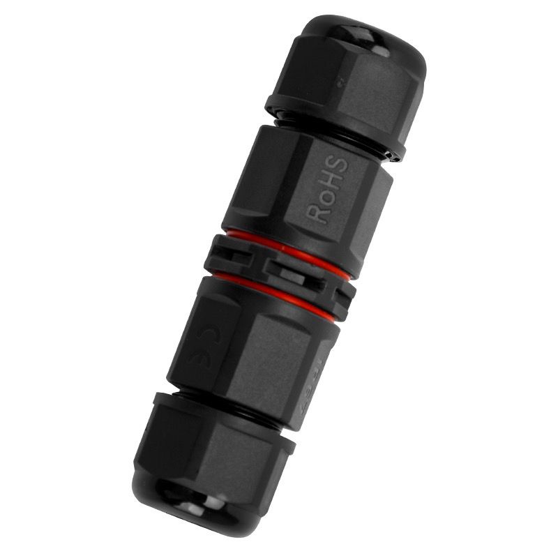 IP68 waterproof wire terminal t-type street light straight connection ...