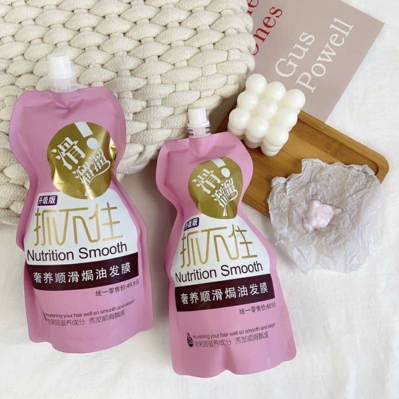 Pink Nutrition Smooth Hair Mask Treatment 500G 抓不住发膜升级版 | Shopee Malaysia