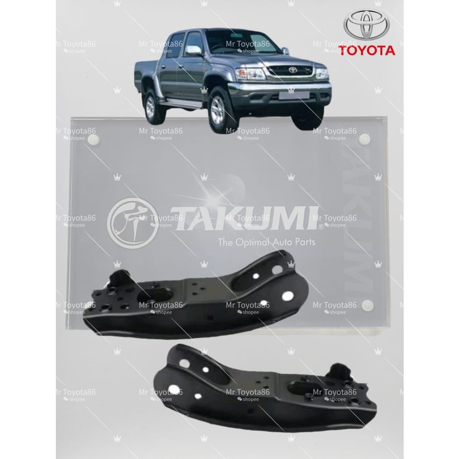 Toyota Hilux KDN165 2WD TAKUMI Front(depan) Lower Arm (Without Ball ...