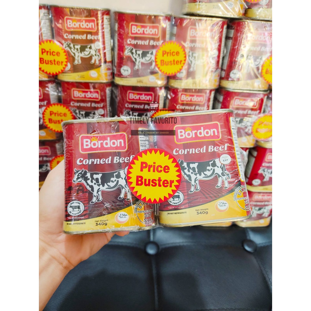 HALAL Imported Bordon Corned Beef 340g (2 pack) | Shopee Malaysia