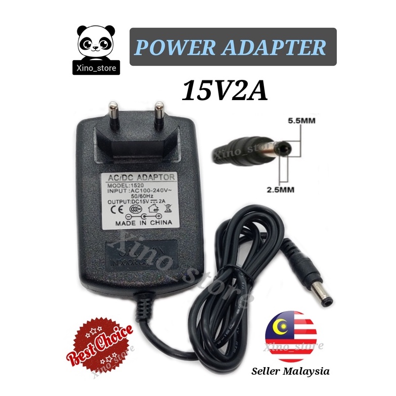 15v 2a AC to DC Power Supply Adapter 15v2a AC/DC ADAPTER SWITCHING ...