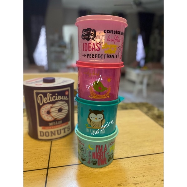 tupperware cuties canister 1 set 4 pcs | Shopee Malaysia