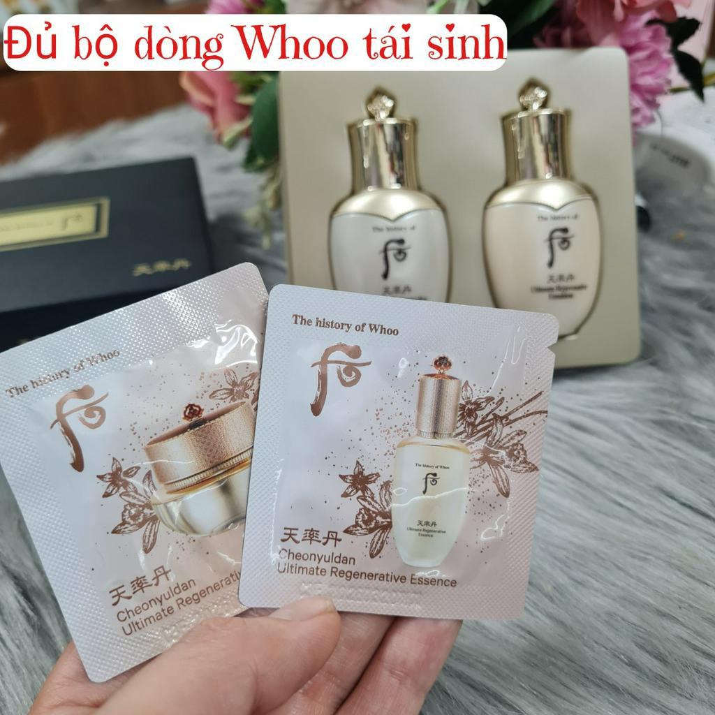 (Date 2026) Whoo regeneration essence, Whoo ultimate regeneration cream ...