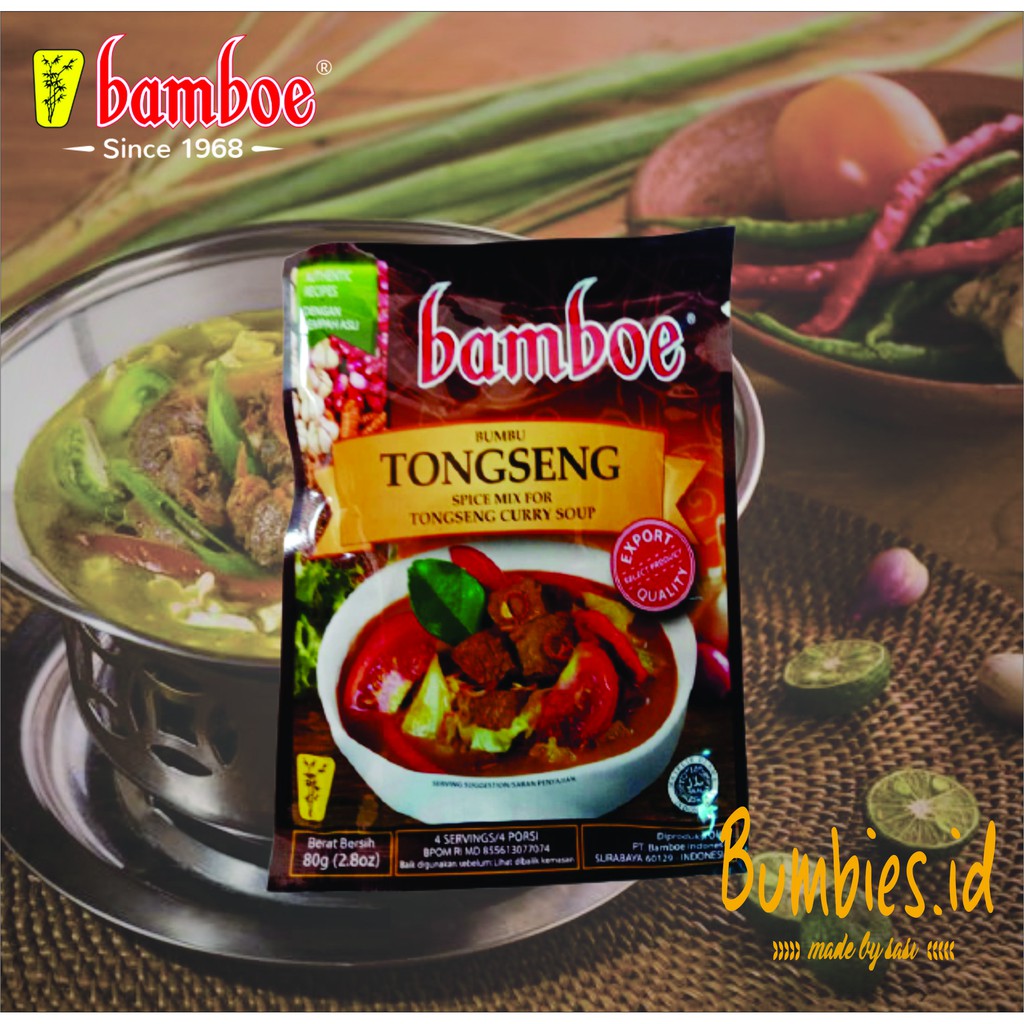 Bamboe Tongseng Seasoning/Instant Tongseng/Meat Tongseng | Shopee Malaysia