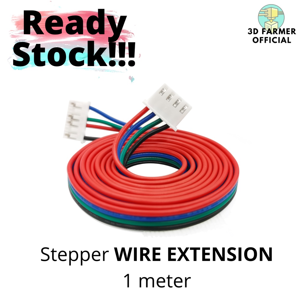 Wire Extension for Stepper Motor 1 meter/Port XH2.54 to PH2.0 – [3D ...
