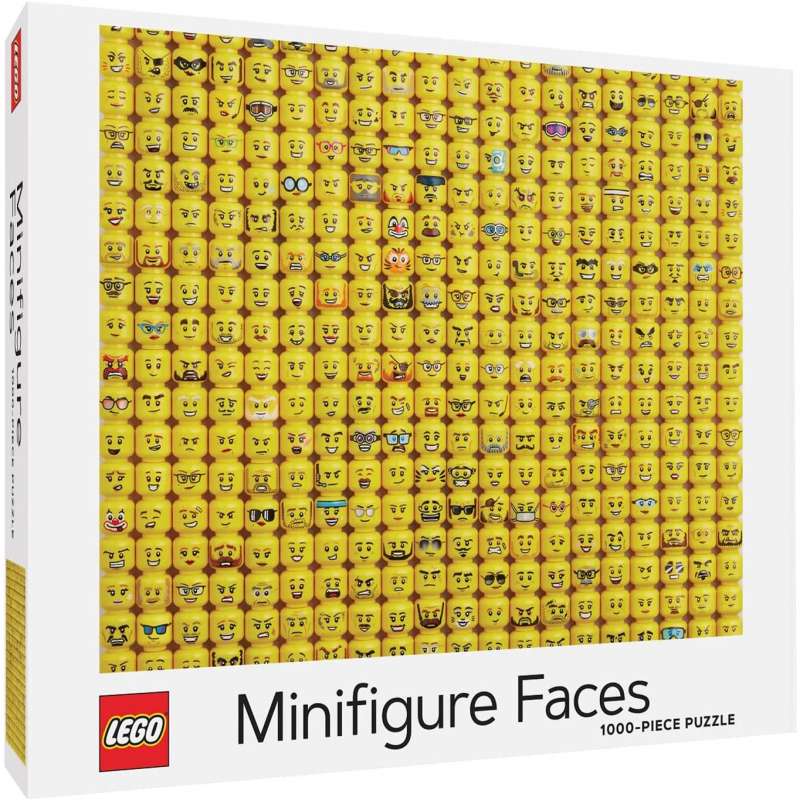 LEGO Puzzle 1000pc Minifigure Faces | Shopee Malaysia