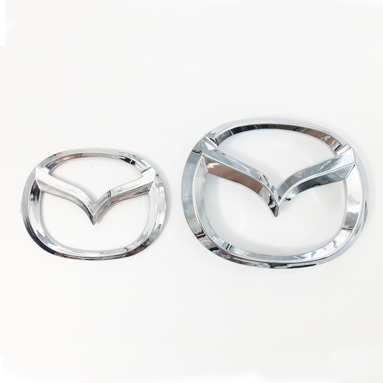 1 x ABS MAZDA Logo Car Auto Front Rear Trunk Emblem Badge Sticker Decal ...