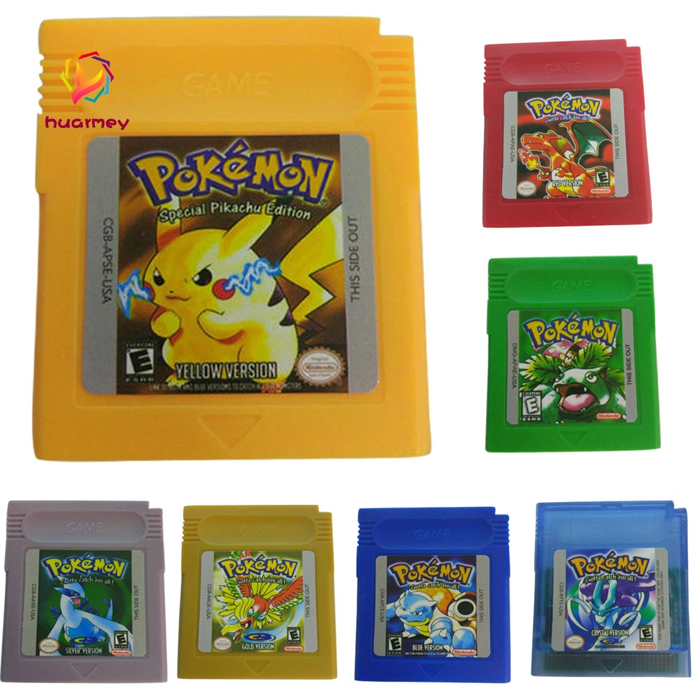 ★Hu Game Cards Cartridge for Nintendo Pokemon GBC Game Boy Color ...