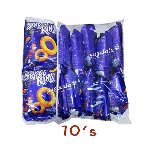 Oriental Super Ring Cheese Ring Local Ready Stock 10's x 14g | Shopee ...