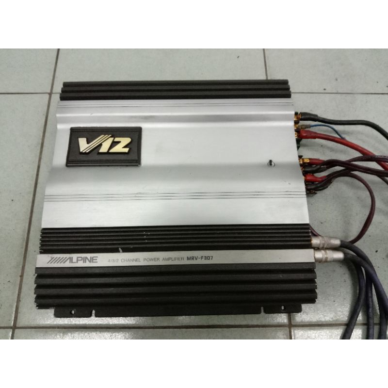 Alpine V12 Power Amplifier 4-CH Channel | Shopee Malaysia