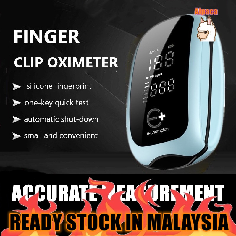 Portable Rechargeable Finger Pulse Oximeter Monitor Blood Oxygen ...