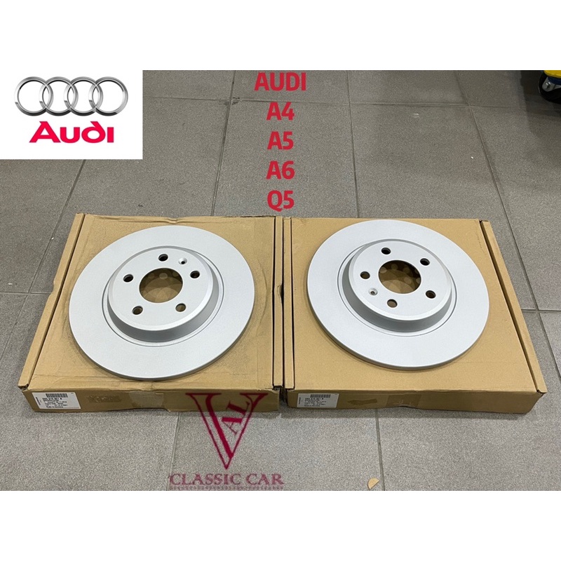 ( 100% ORIGINAL ) AUDI A4 A5 A6 Q5 REAR DISC ROTOR | Shopee Malaysia