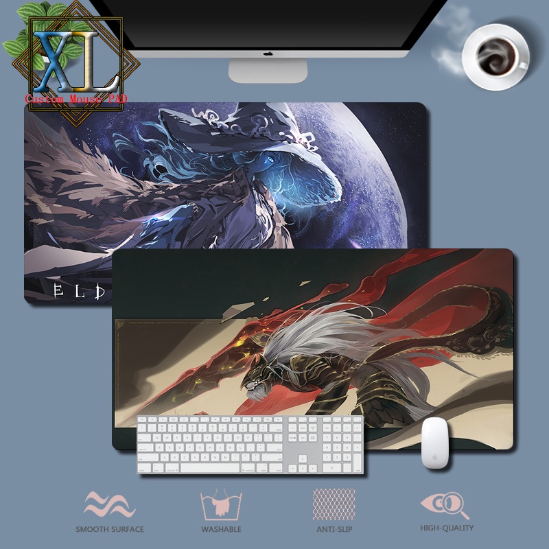 XL Custom Gaming Elden Ring Mouse Pad 60cm x 30cm Extra Large Anti-Slip ...