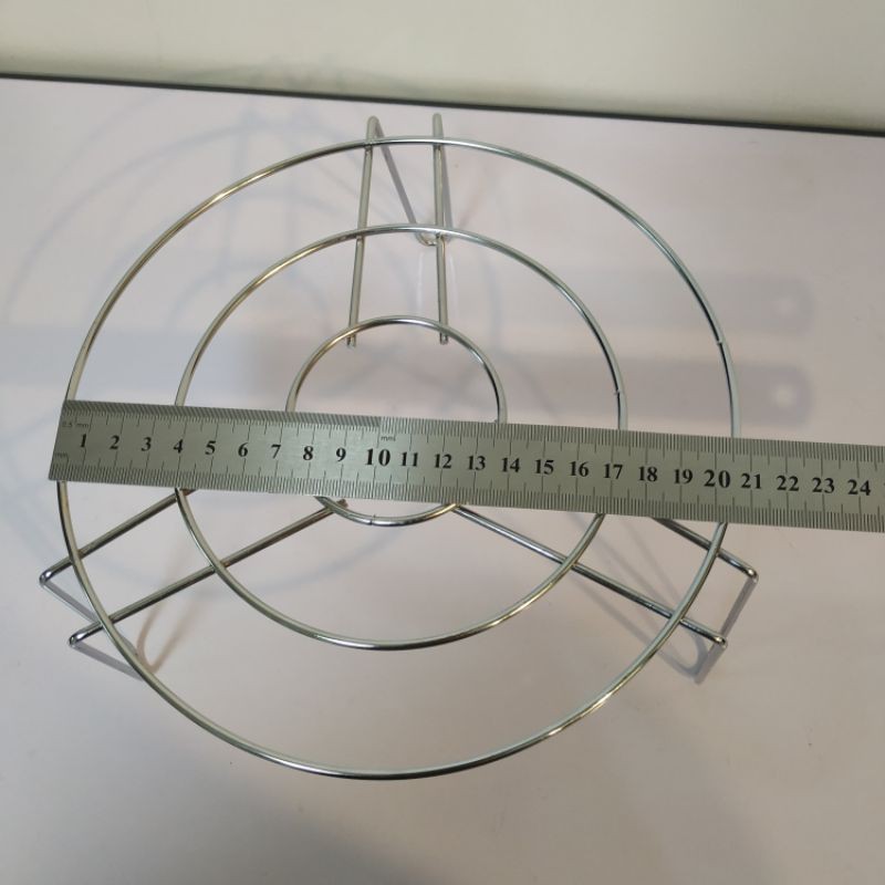 22cm/ 20.5cm / 17cm Width 10cm Height Super big High Leg Stainless ...