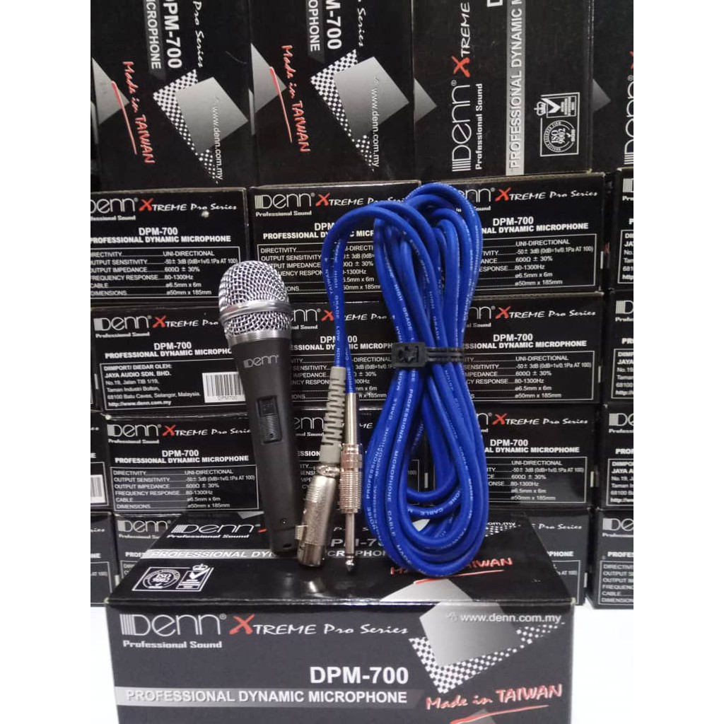 DENN DPM-700 PROFESSIONAL DYNAMIC MICROPHONE | Shopee Malaysia