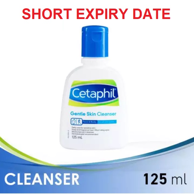 [SHORT EXPIRY] CETAPHIL 125ml Gentle Skin Cleanser SAMPLE with the ...