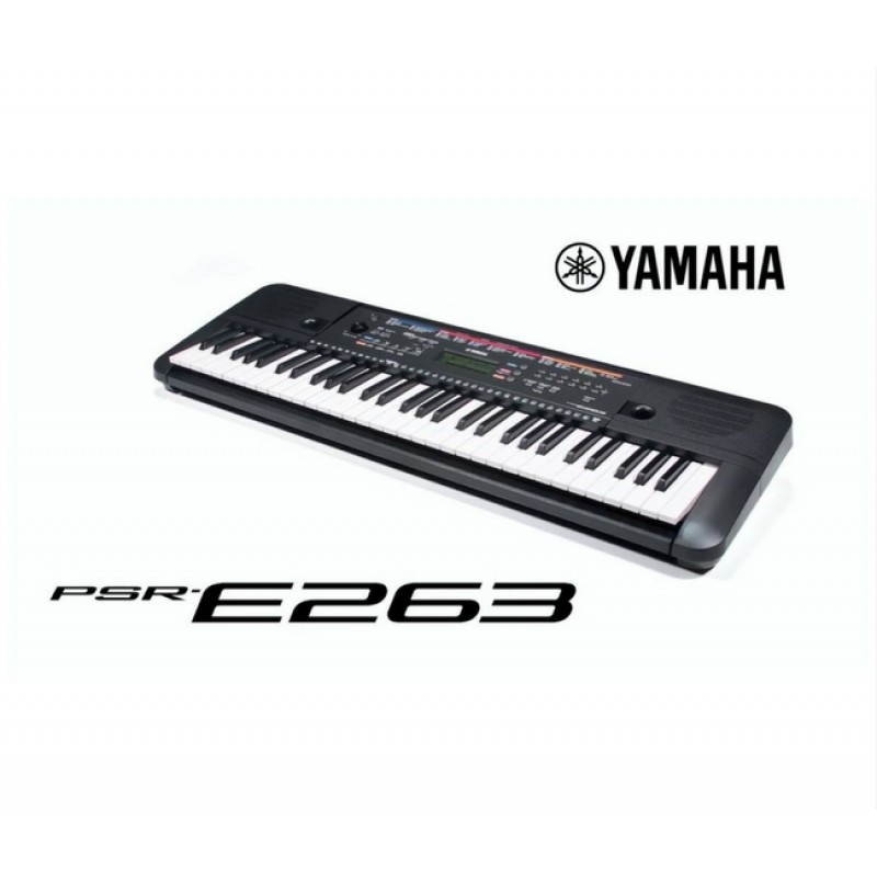 YAMAHA PSR-E263 61-Keys Portable Keyboard | Shopee Malaysia