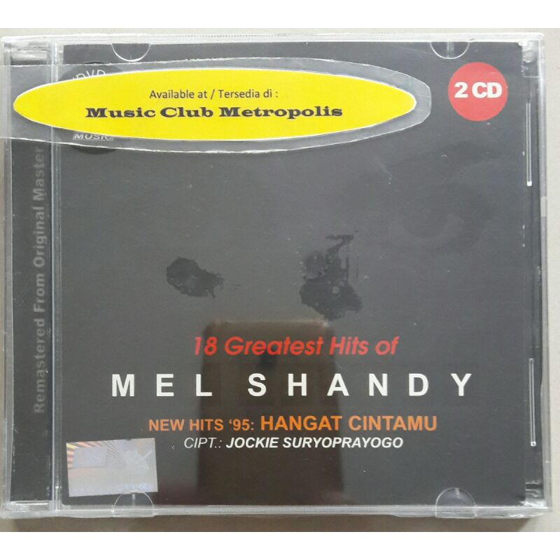 CD MEL SHANDY - 18 GREATEST HITS (2CD) | Shopee Malaysia