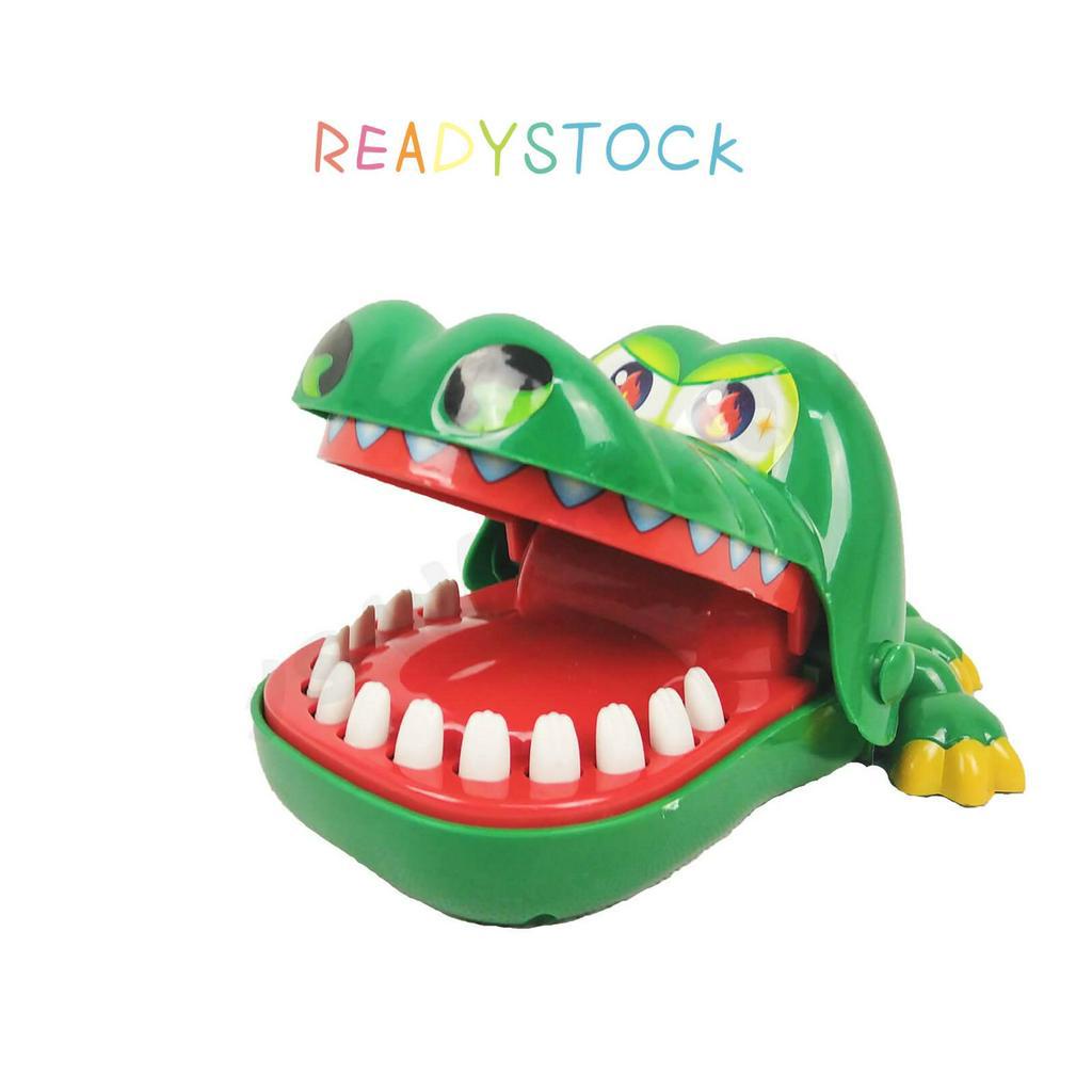 READYSTOCK💥 MAINAN BUAYA GIGIT MAINAN BUDAK Madness Crocodile Bite Game ...