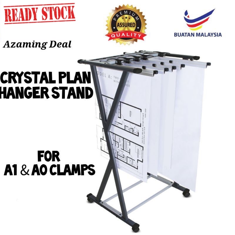Rak Penyangkut Pelan Berkualiti @ Luxury Plan Hanger Stand / suitable ...