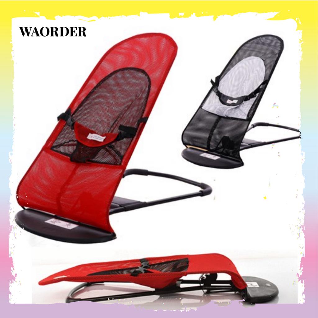 Foldable Baby Balance Chair Rocker Bouncer Chair Buai Lantai Baby Swing ...