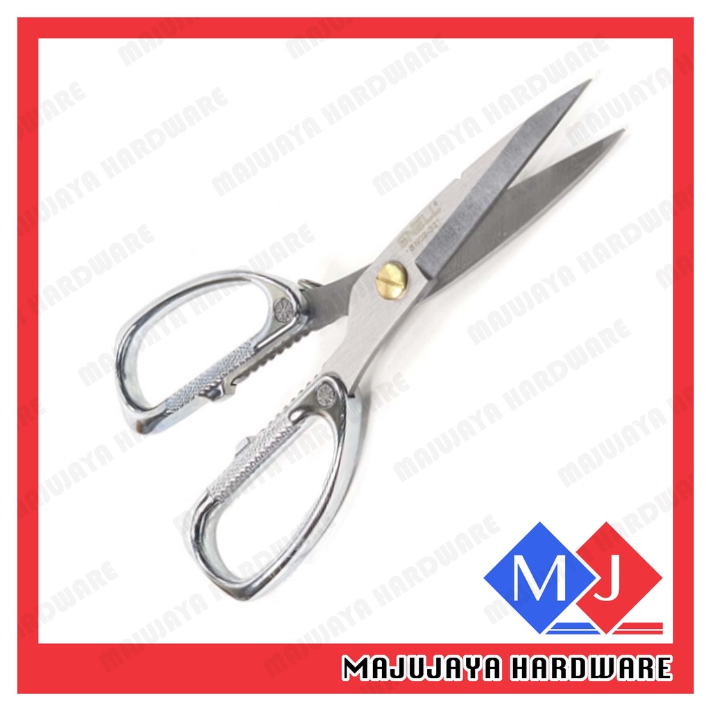 SNELL 8'' Silver Stainless Steel Industrial Scissors SN02-321 | Shopee ...