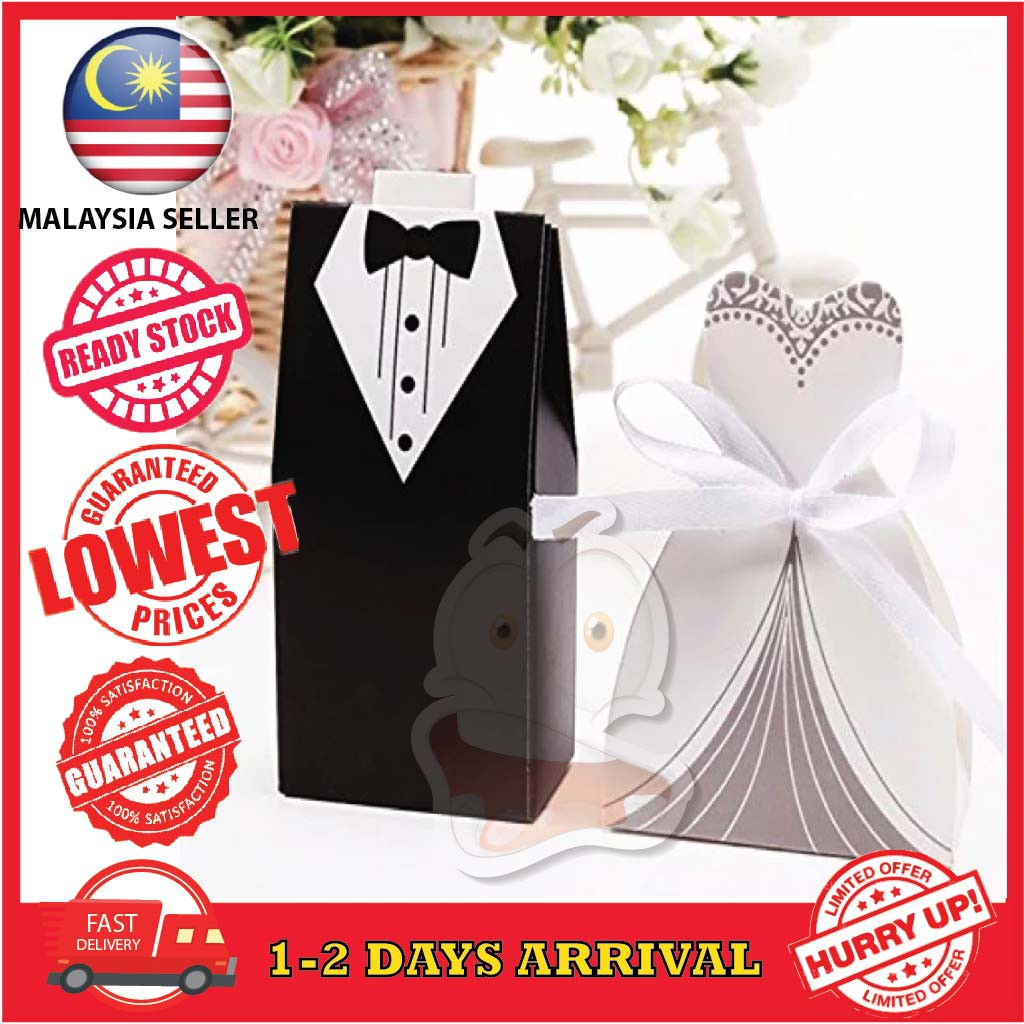 [1pack 24pc] Kotak Doorgift Kertas Goodies Box Kotak Goodies Kotak ...