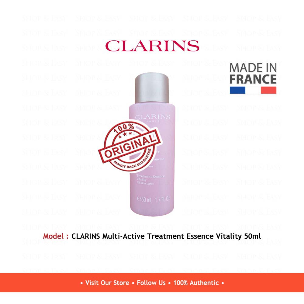CLARINS Multi-Active Treatment Essence Vitality 50ml x 1pcs - 100% ...